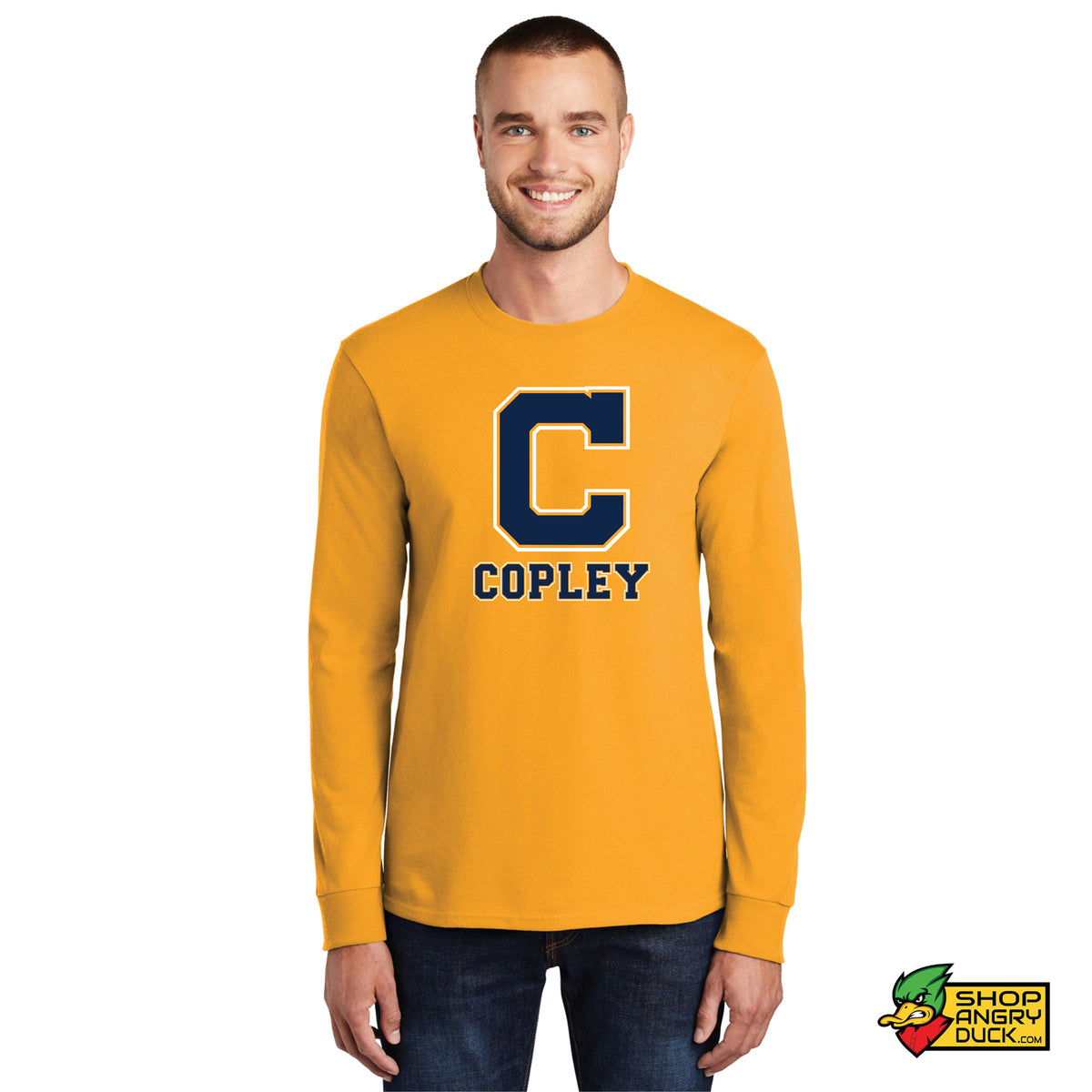 Copley "C" Long Sleeve T-Shirt – ShopAngryDuck.com