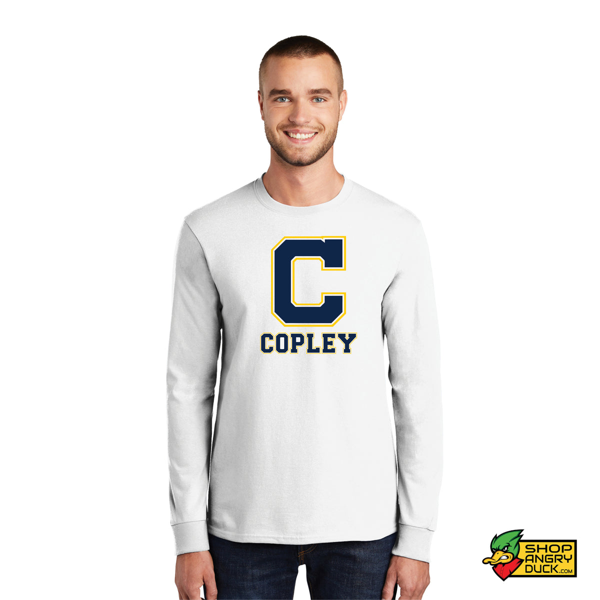Copley "C" Long Sleeve T-Shirt – ShopAngryDuck.com
