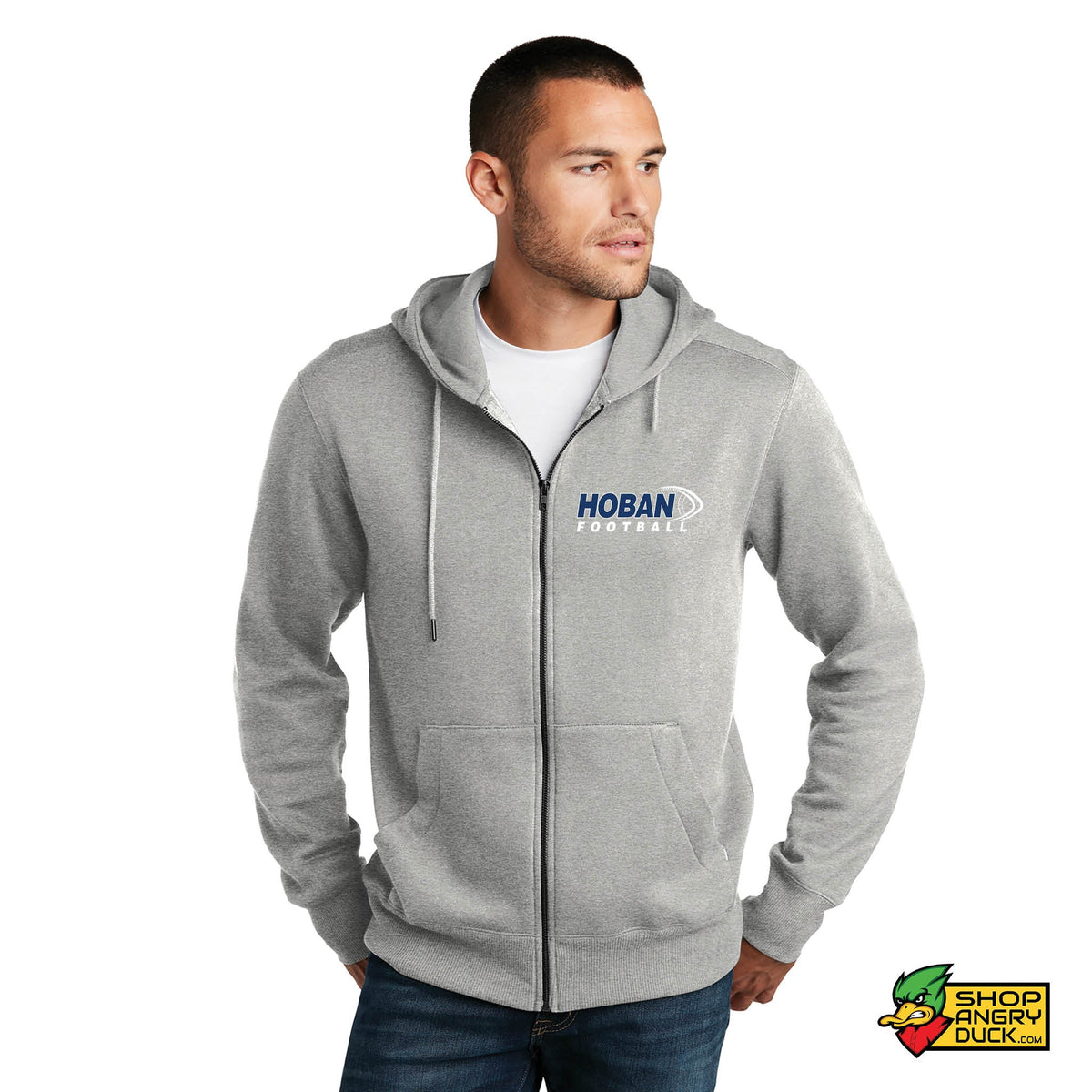 Hoban Football 24-25 Full Zip Hoodie – ShopAngryDuck.com