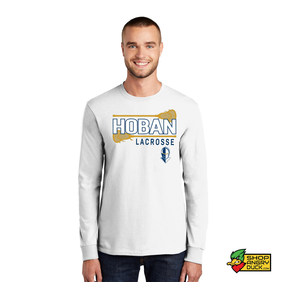 Hoban Lacrosse Long Sleeve T-Shirt – ShopAngryDuck.com