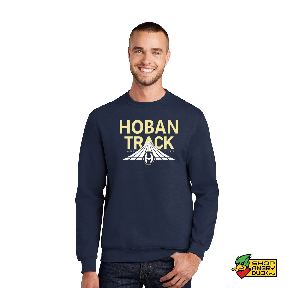 Hoban Track and Field Crewneck Sweatshirt – ShopAngryDuck.com