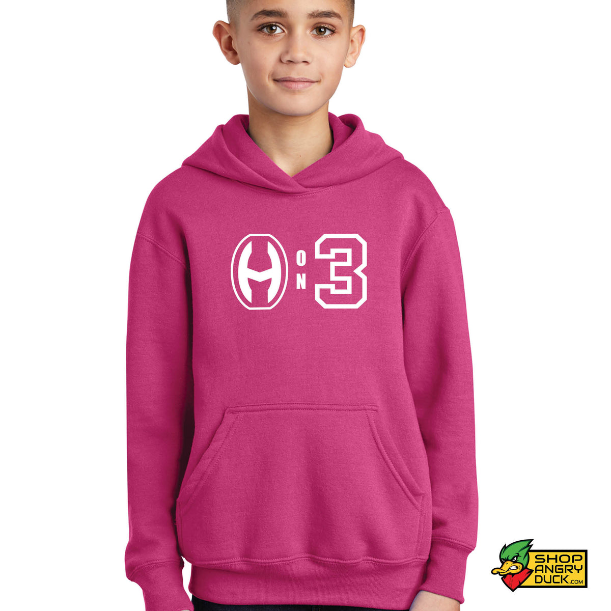 Hoban H on 3 Youth Hoodie – ShopAngryDuck.com