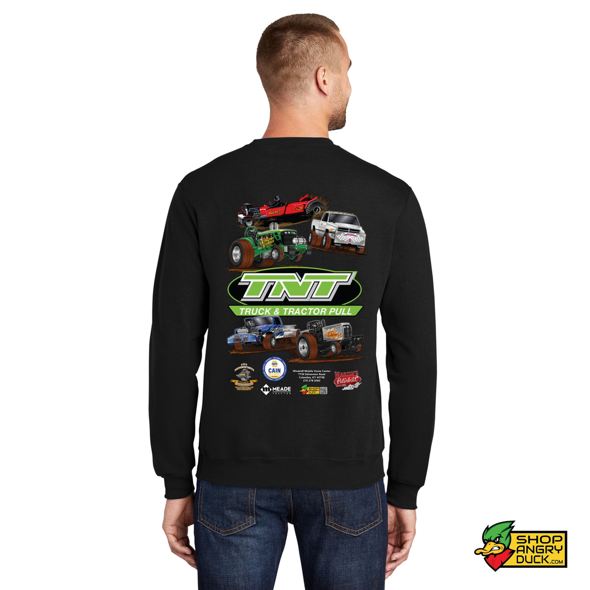 TnT Truck & Tractor Pulling Crewneck Sweatshirt – ShopAngryDuck.com