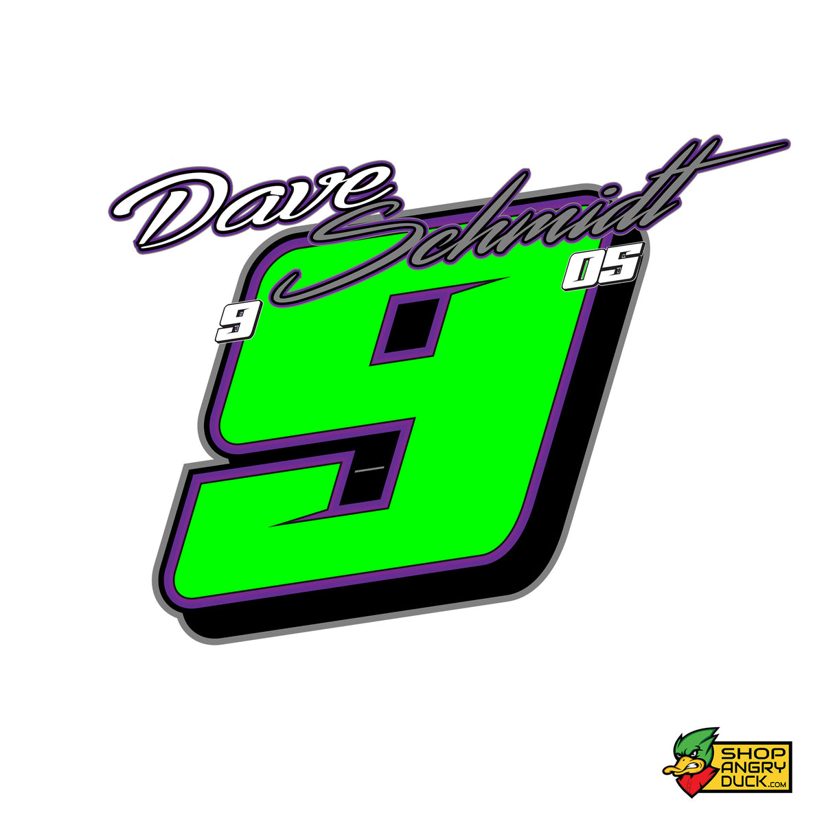 Smart Ace Racing Sticker – ShopAngryDuck.com