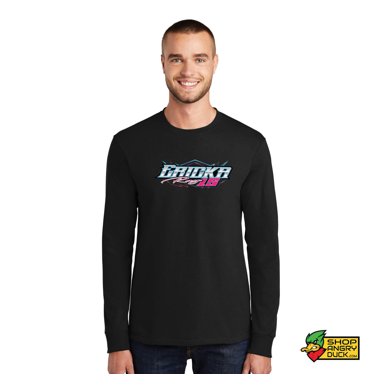 Ericka Ray Long Sleeve T-Shirt – ShopAngryDuck.com
