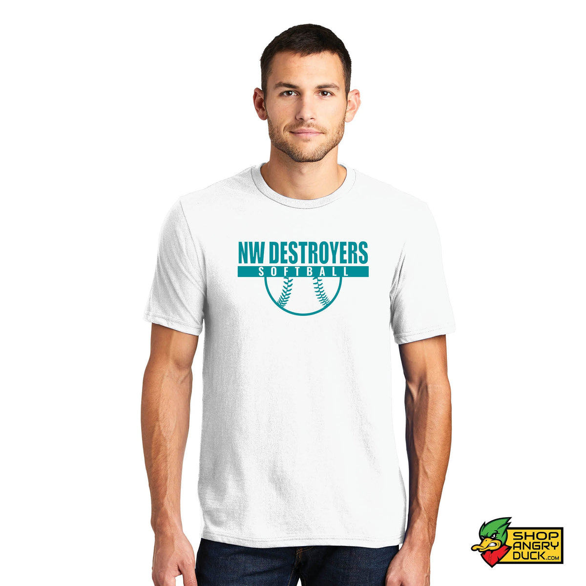 NW Destroyers Softball T-Shirt – ShopAngryDuck.com