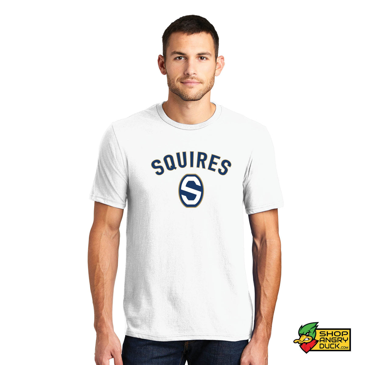 Squires Baseball Block S T-Shirt – ShopAngryDuck.com