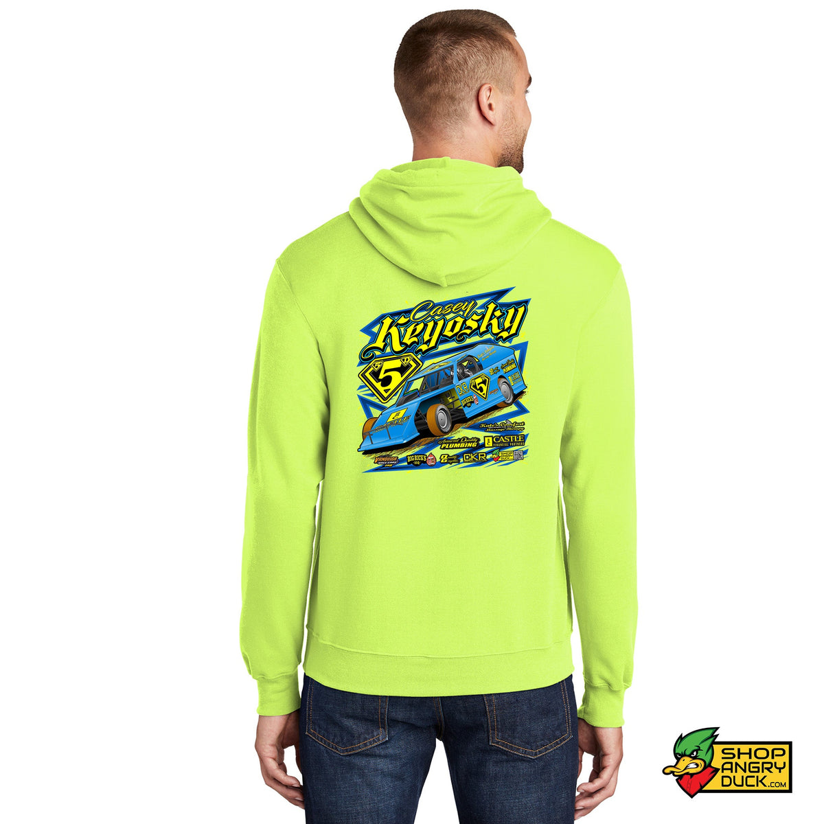 Casey Keyosky Full-Zip Hoodie – ShopAngryDuck.com