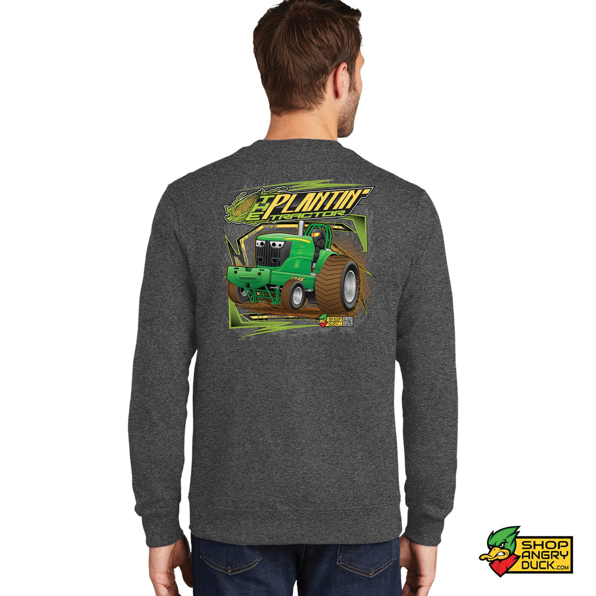 The Plantin Tractor Crewneck Sweatshirt – ShopAngryDuck.com