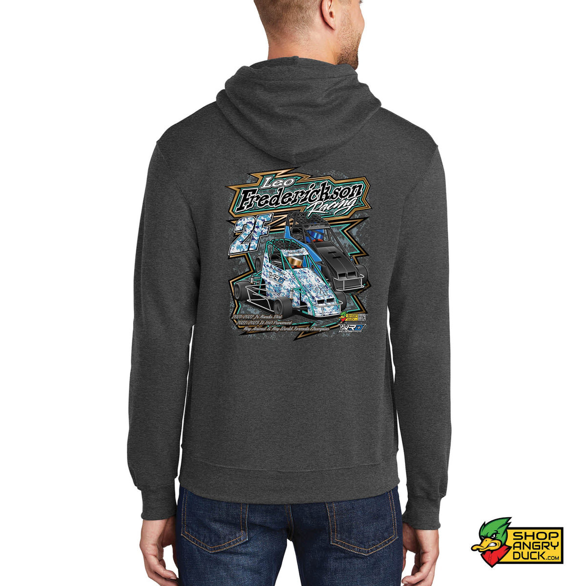 Leo Frederickson Racing Full Zip Hoodie – ShopAngryDuck.com