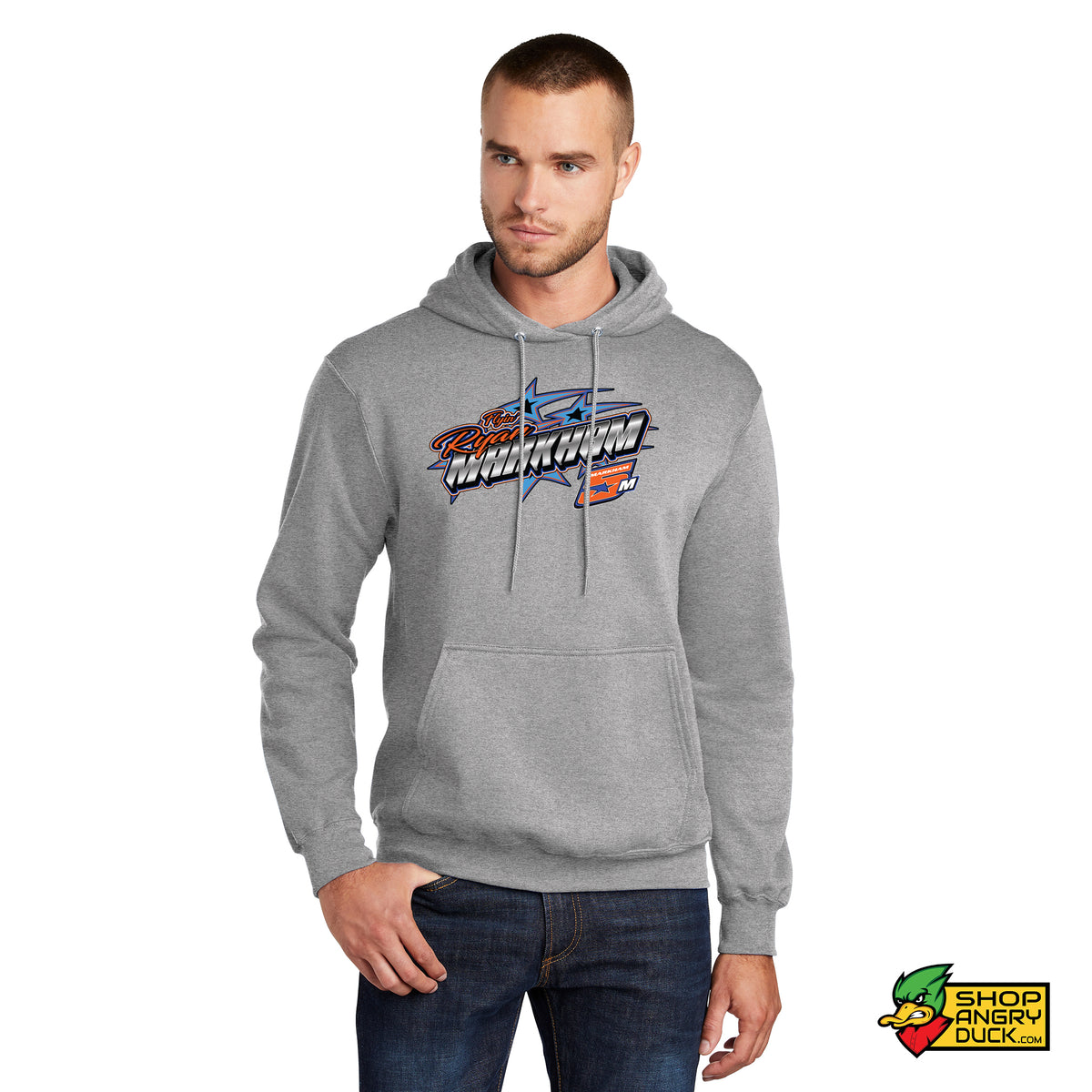 Ryan Markham 2022 Champion Illustrated Hoodie – ShopAngryDuck.com