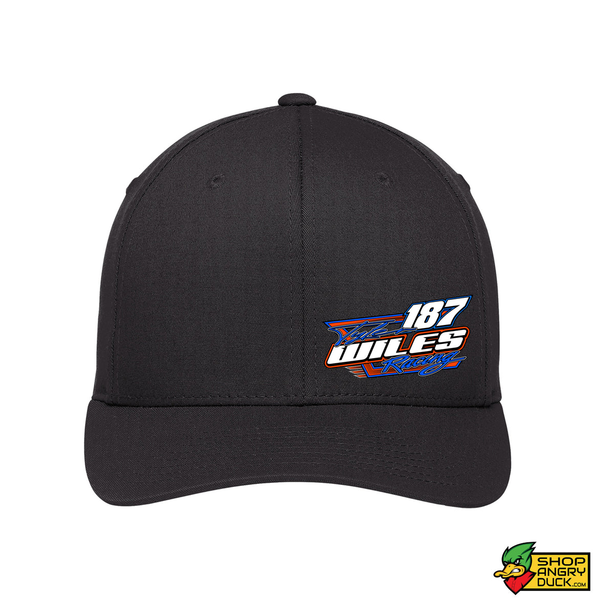 Tyler Wiles Racing Flexfit Flat Cap – ShopAngryDuck.com