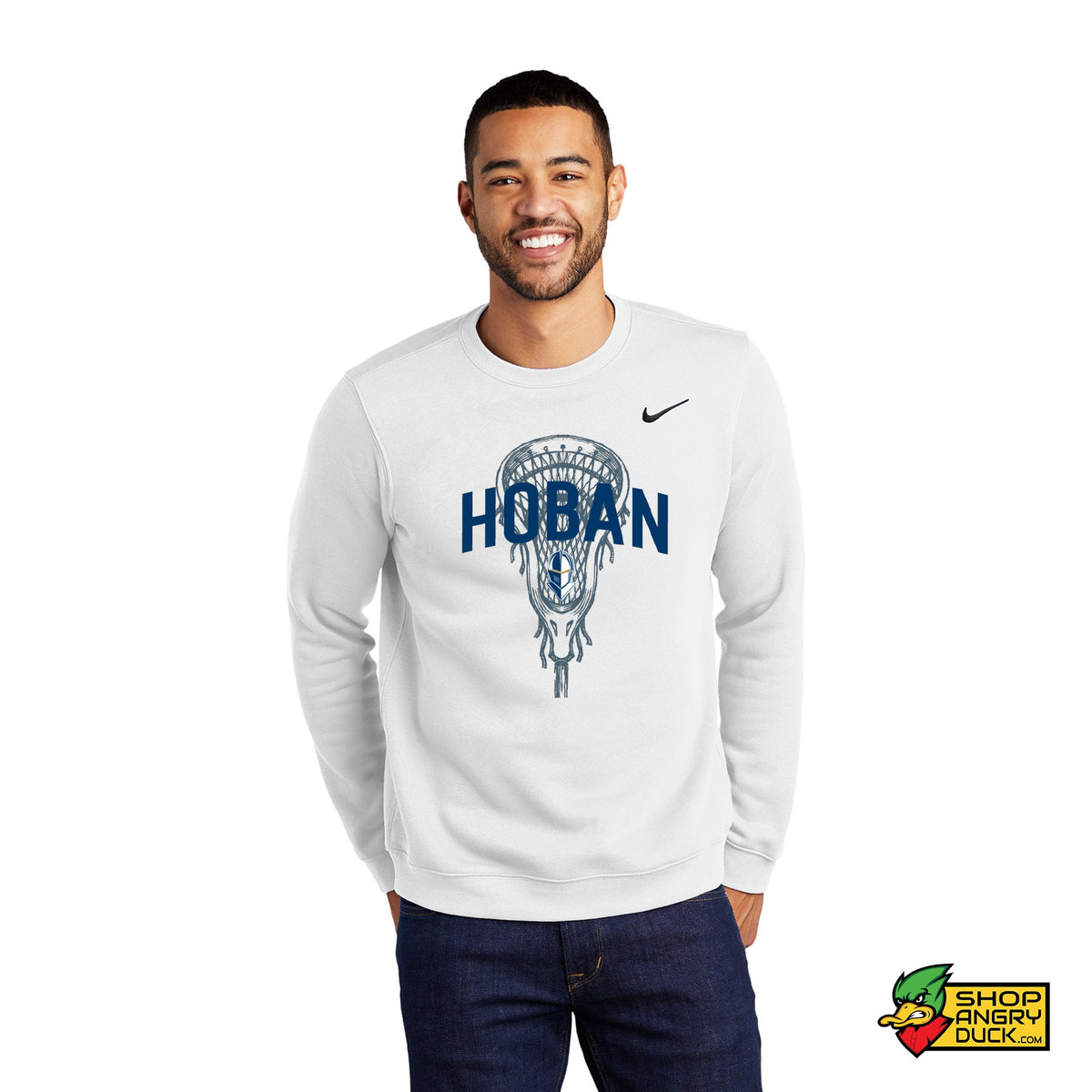 Hoban Lacrosse Nike Crewneck Sweatshirt – ShopAngryDuck.com