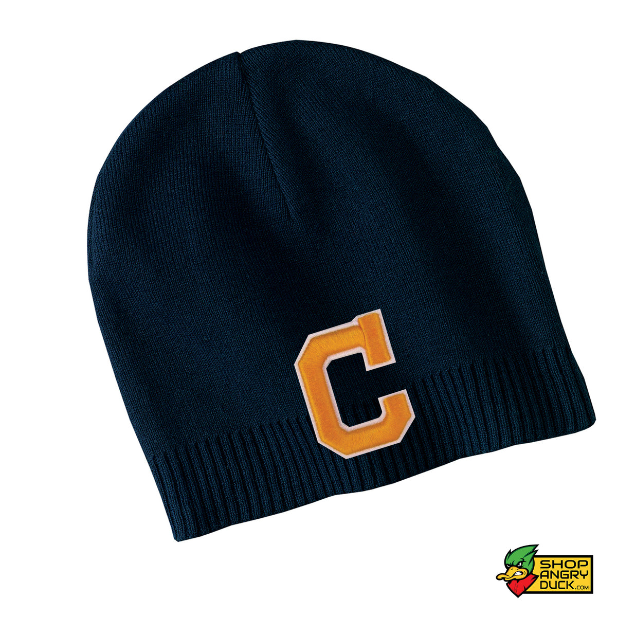 Copley "C" Beanie – ShopAngryDuck.com