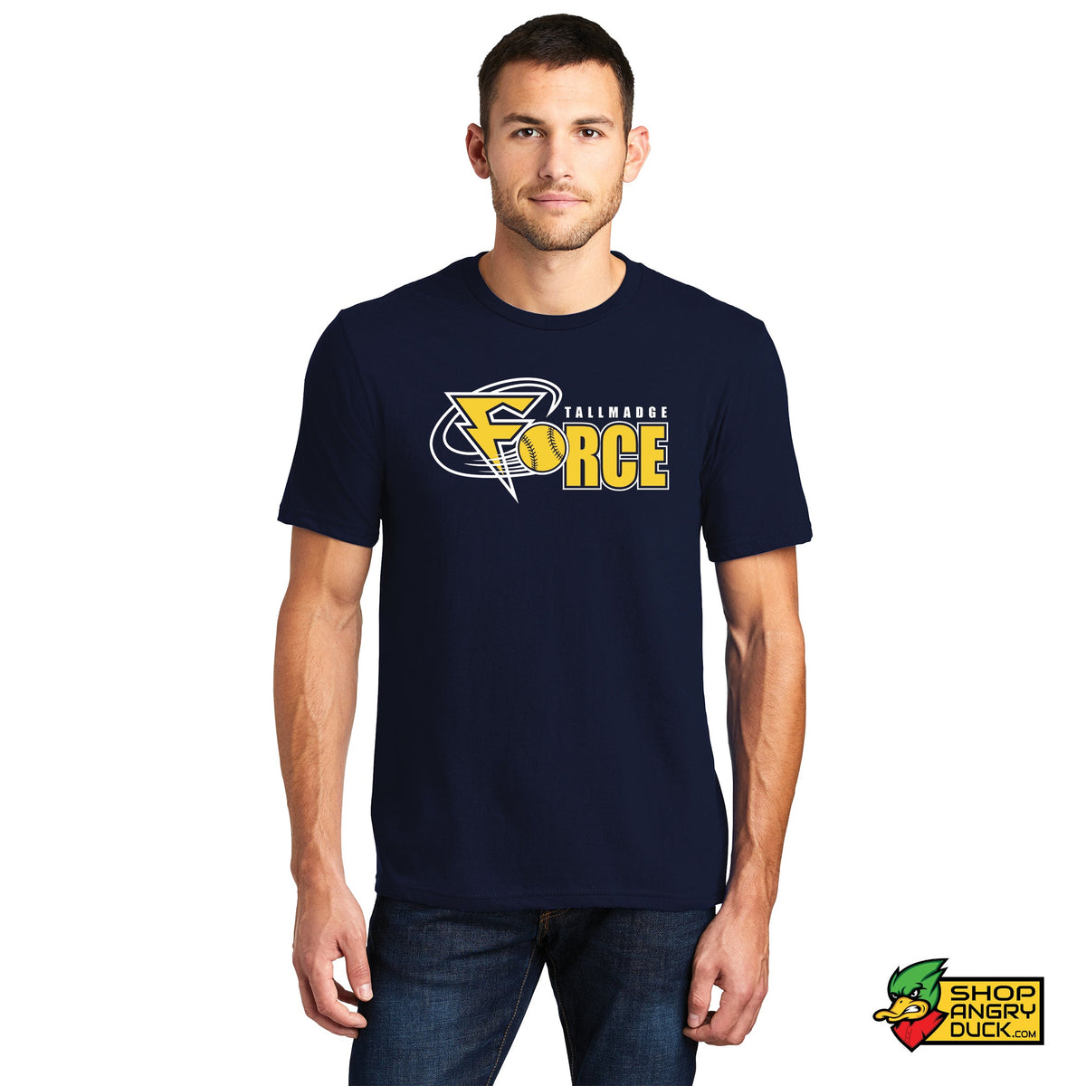 Tallmadge Force Script Logo T-shirt – ShopAngryDuck.com