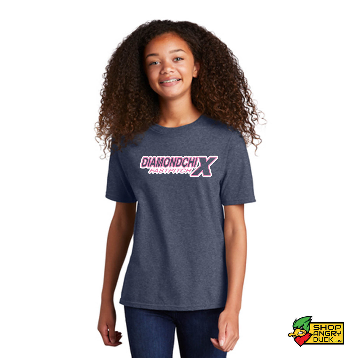 Diamond Chix Horizontal Logo Youth T-Shirt – ShopAngryDuck.com