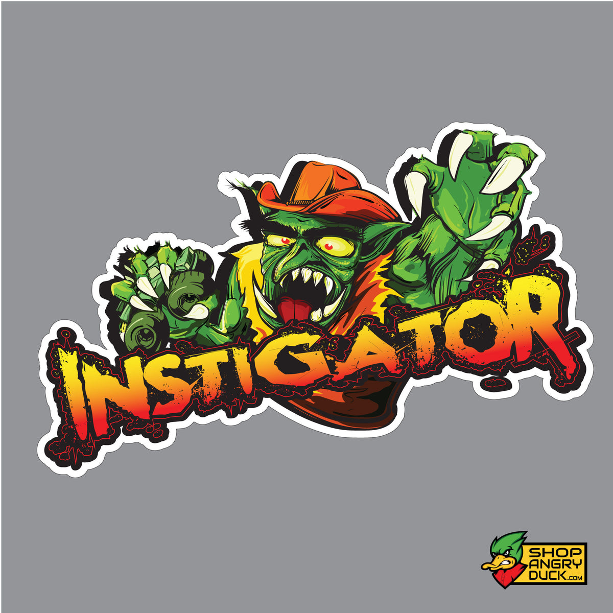 Instigator Monster Truck 6" Sticker – ShopAngryDuck.com