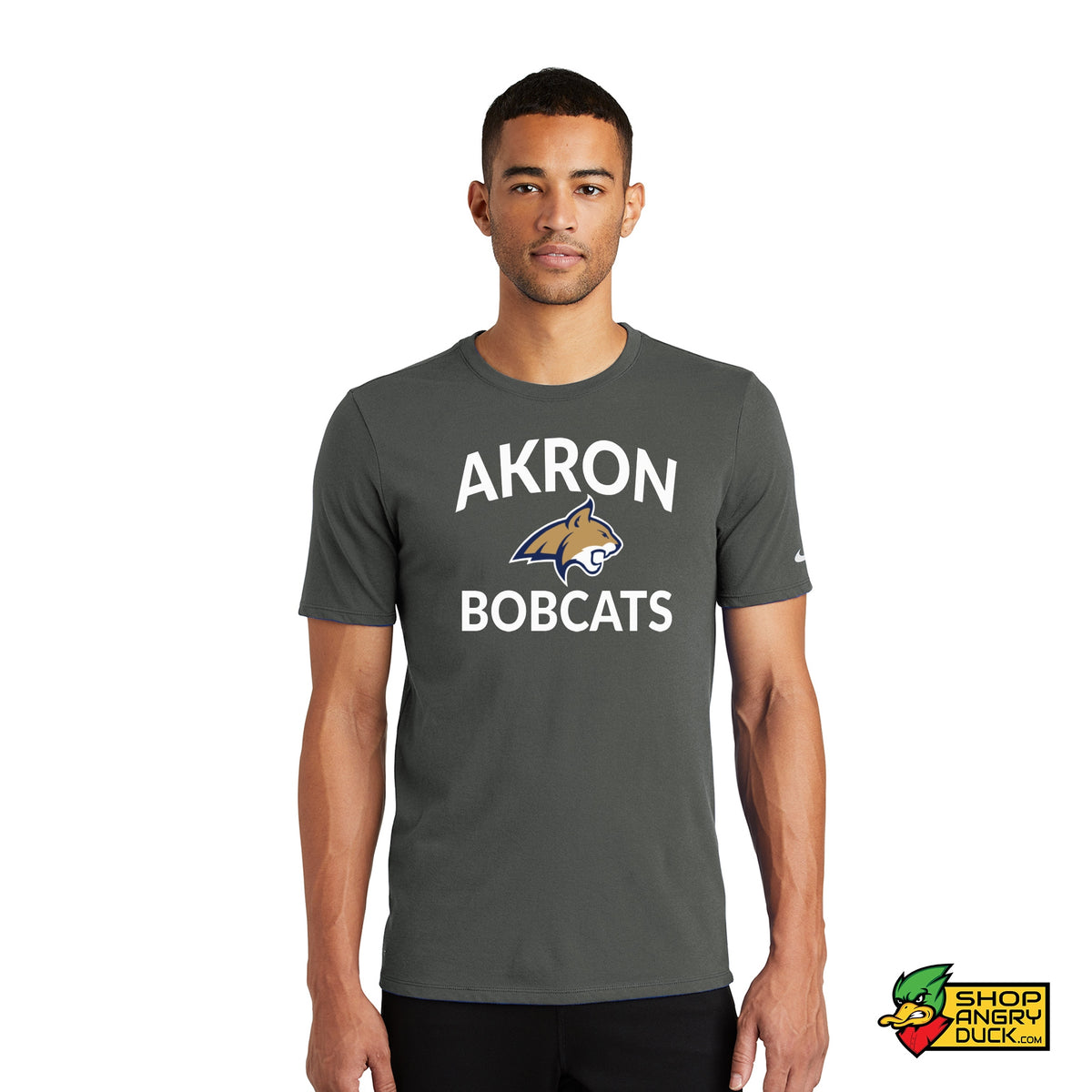 Akron Bobcats Basketball Nike Cotton/ Poly T-Shirt – ShopAngryDuck.com