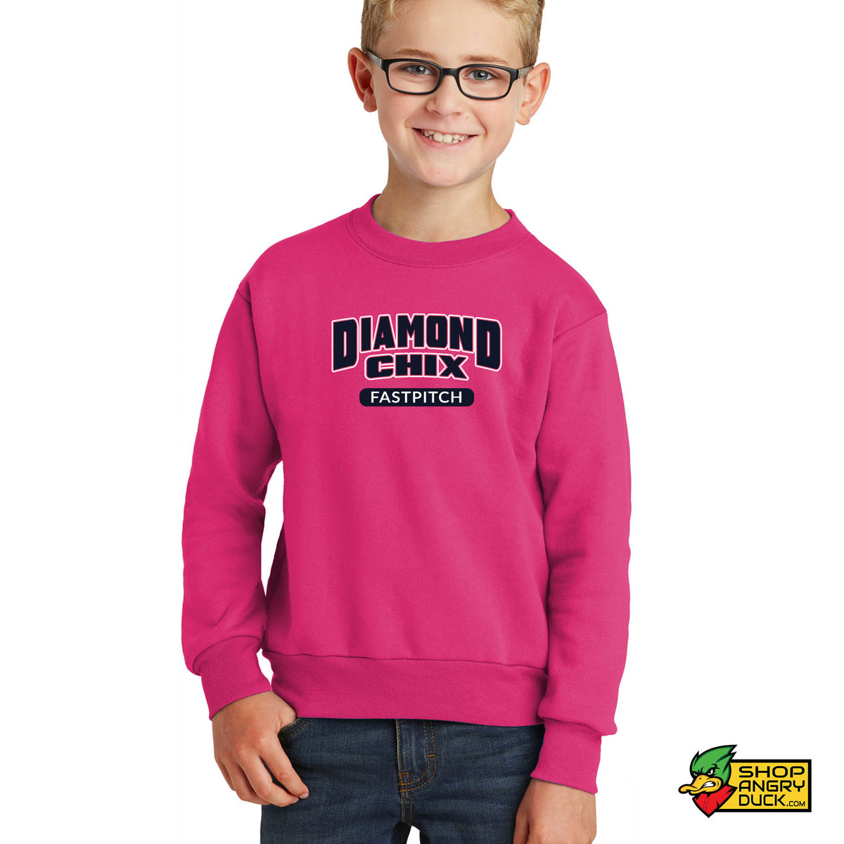 Diamond Chix Youth Crew – ShopAngryDuck.com