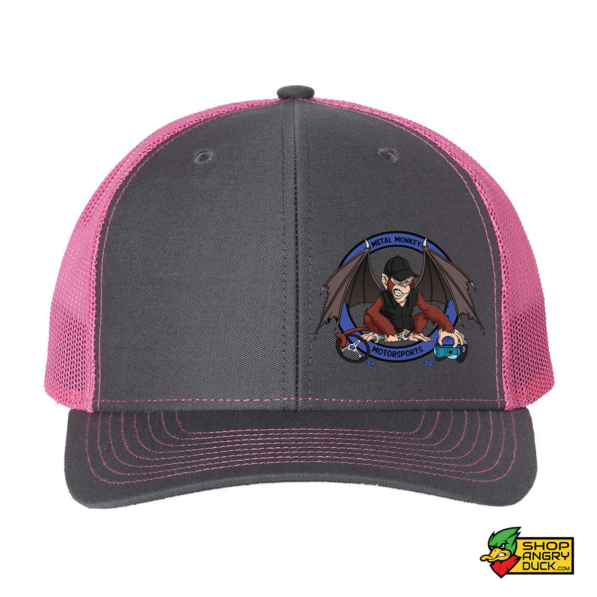 Metal Monkey Motorsports Snapback Hat – ShopAngryDuck.com