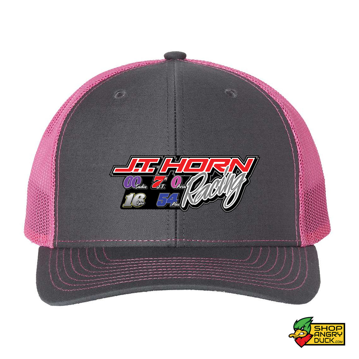 JT Horn Racing Snapback Hat – ShopAngryDuck.com