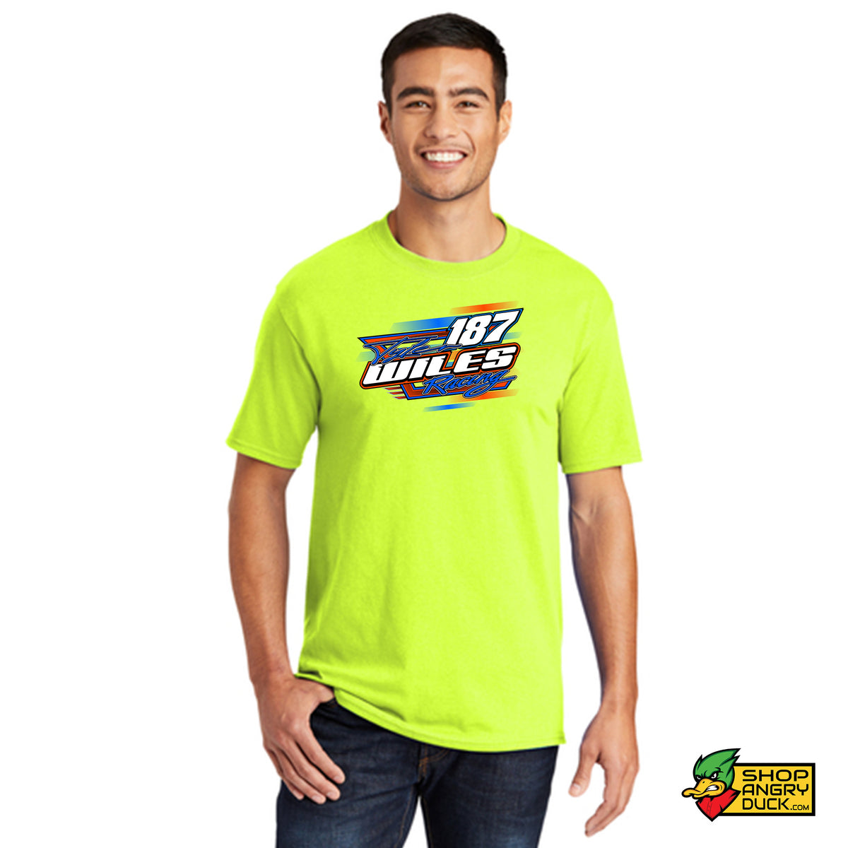 Tyler Wiles Racing T-Shirt – ShopAngryDuck.com