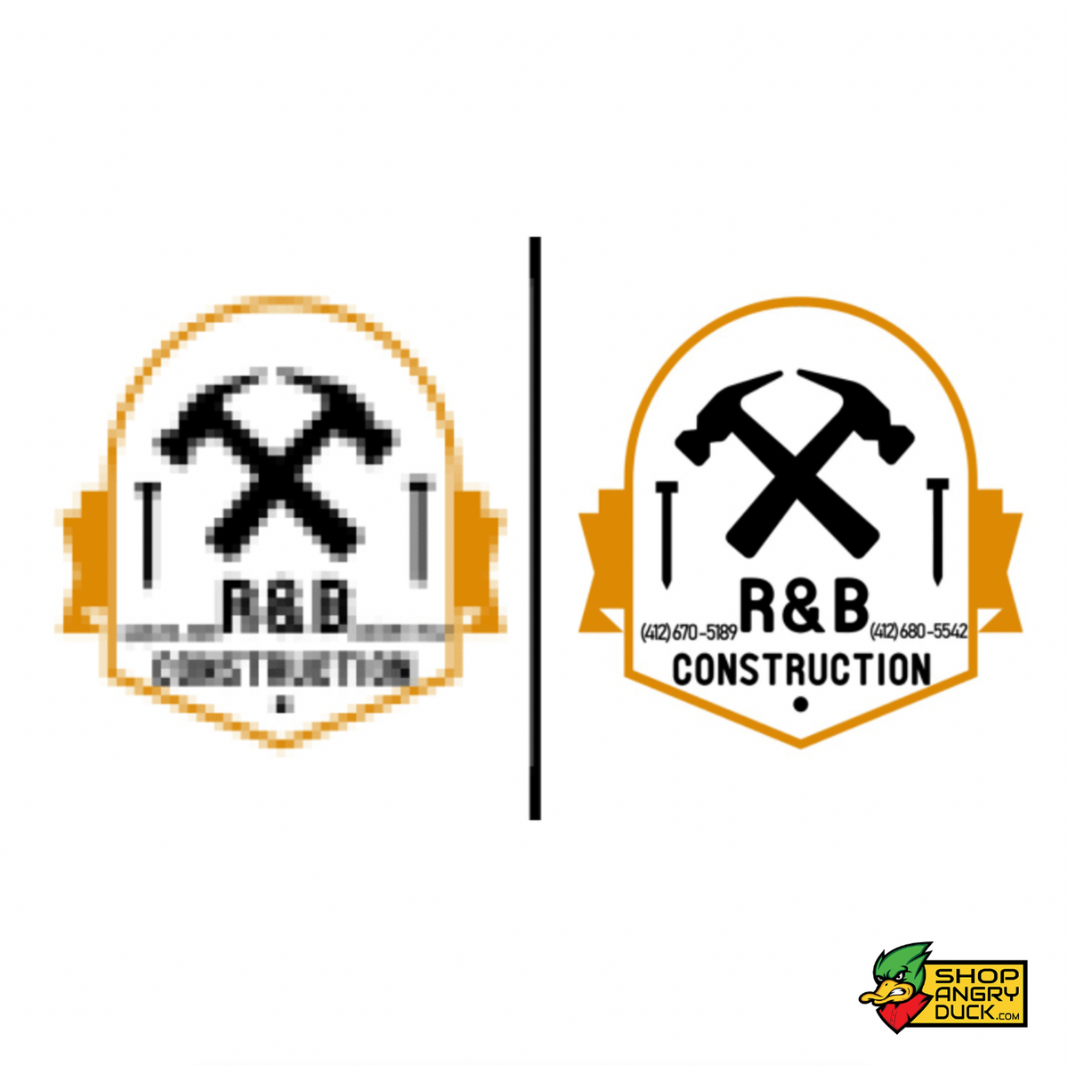 Logos Converted to Vector (Up to 5 logos) – ShopAngryDuck.com