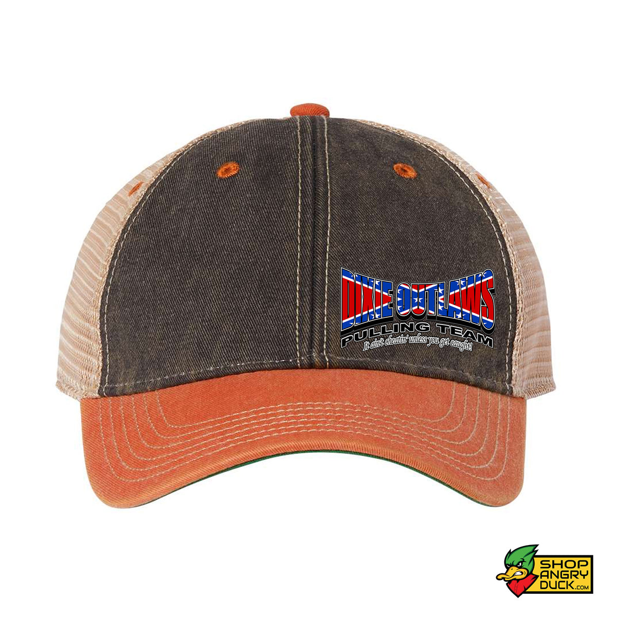 Dixie Outlaws Pulling Team Trucker Hat – ShopAngryDuck.com