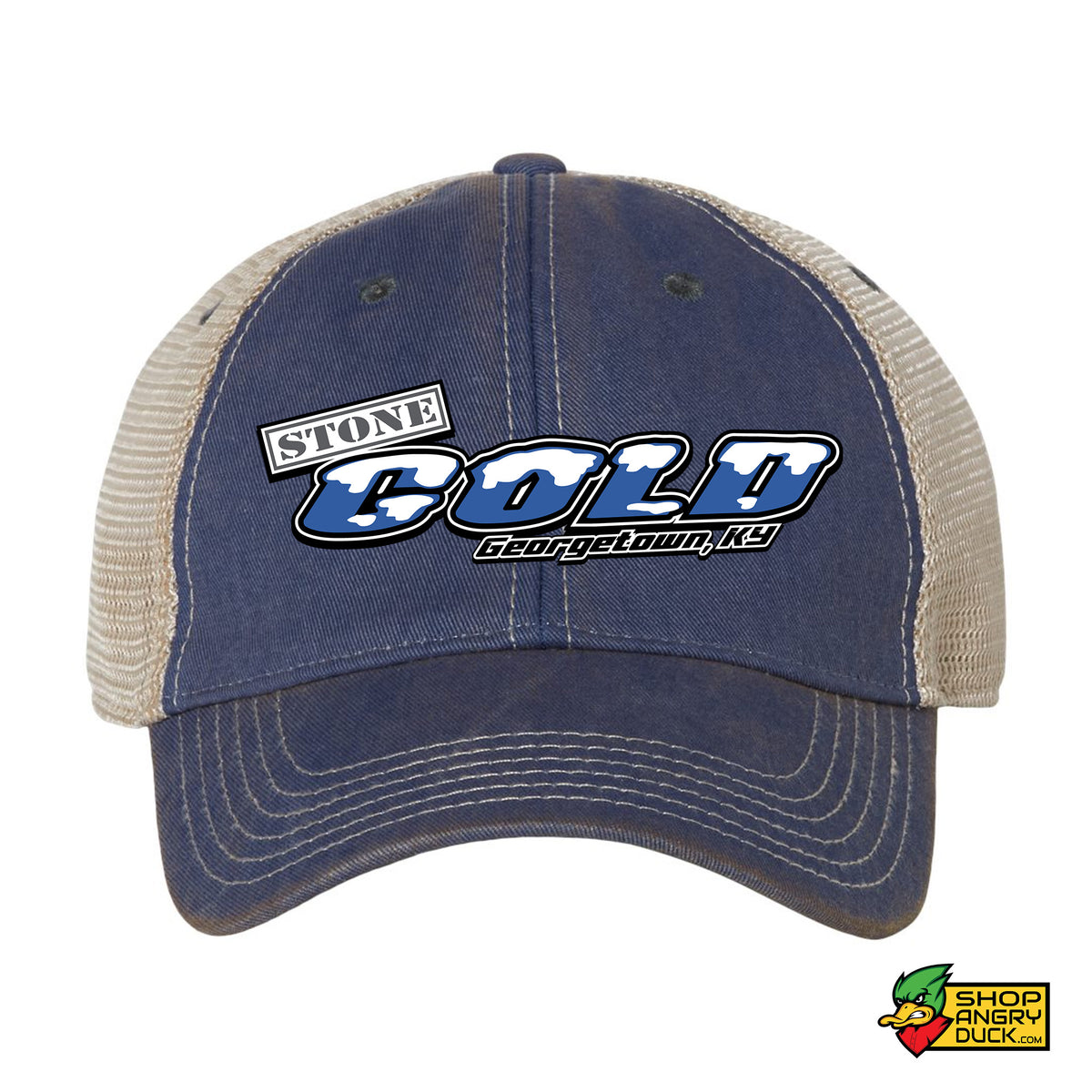Stone Cold Pulling Team Trucker Hat – ShopAngryDuck.com