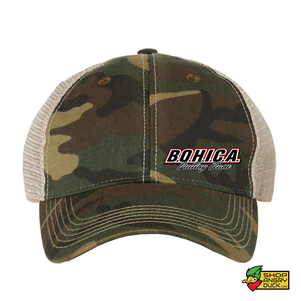 BOHICA Pulling Team Trucker Hat – ShopAngryDuck.com