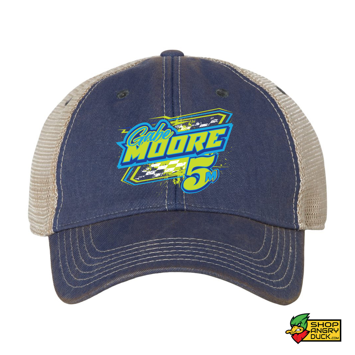 Gabe Moore Racing Logo Trucker Cap – ShopAngryDuck.com