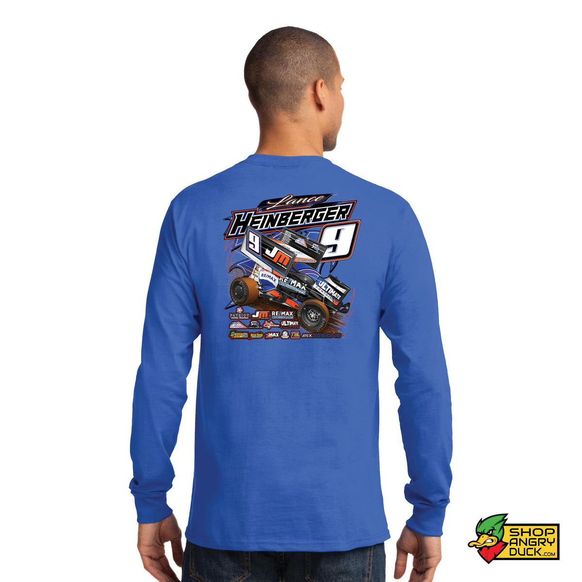 Lance Heinberger Racing Long Sleeve T-Shirt – ShopAngryDuck.com