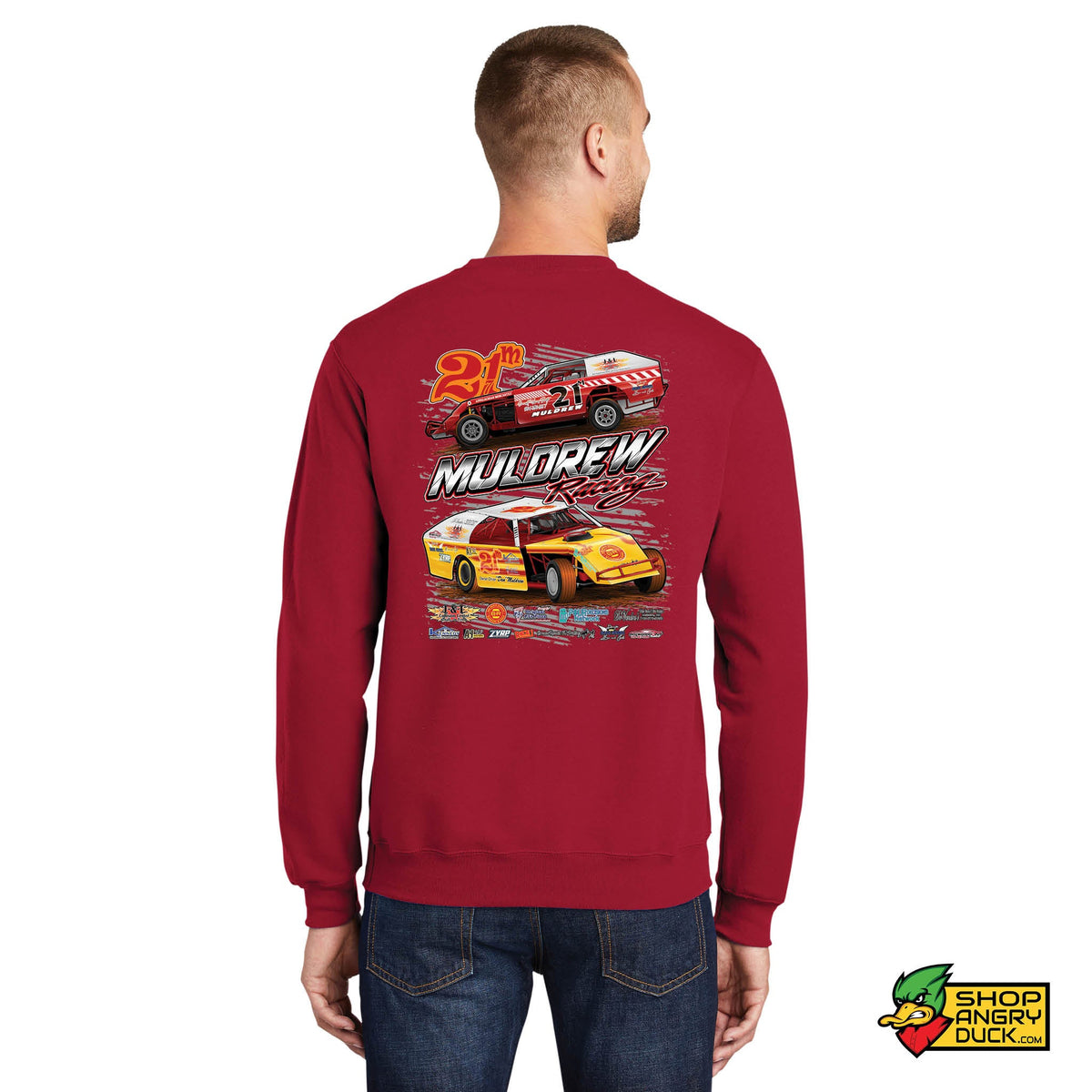 Muldrew Racing Crewneck Sweatshirt – ShopAngryDuck.com