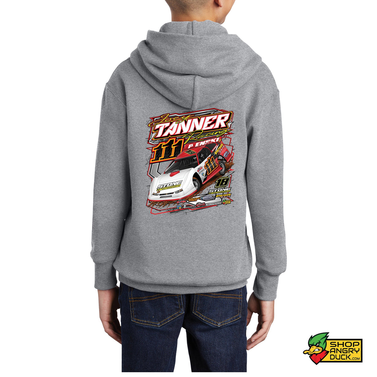 Joey Tanner Racing Youth Hoodie – ShopAngryDuck.com