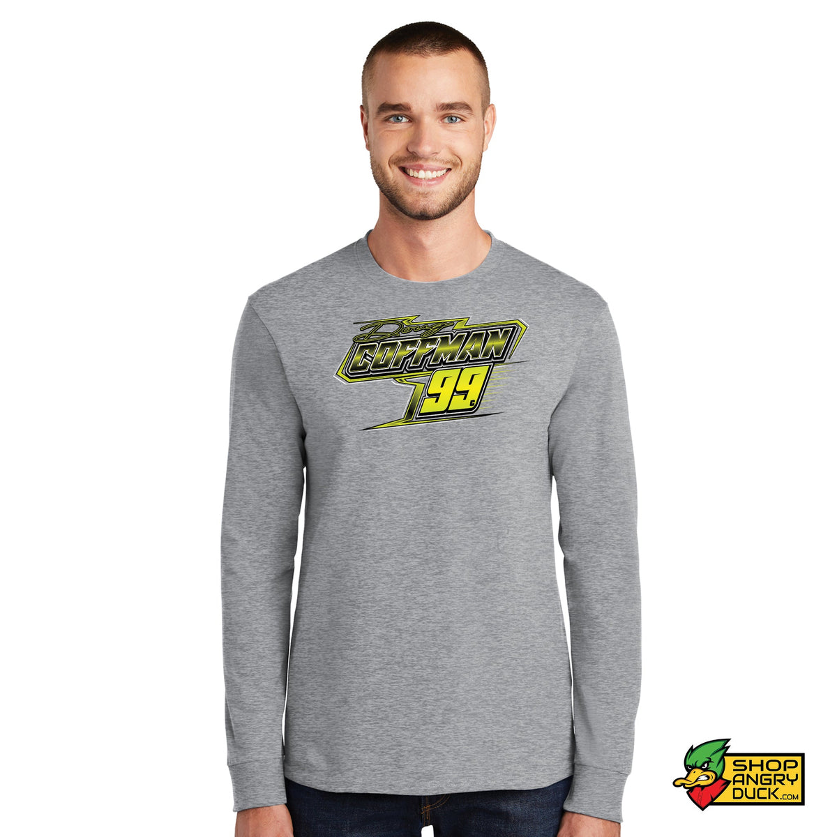Doug Coffman Long Sleeve T-Shirt – ShopAngryDuck.com