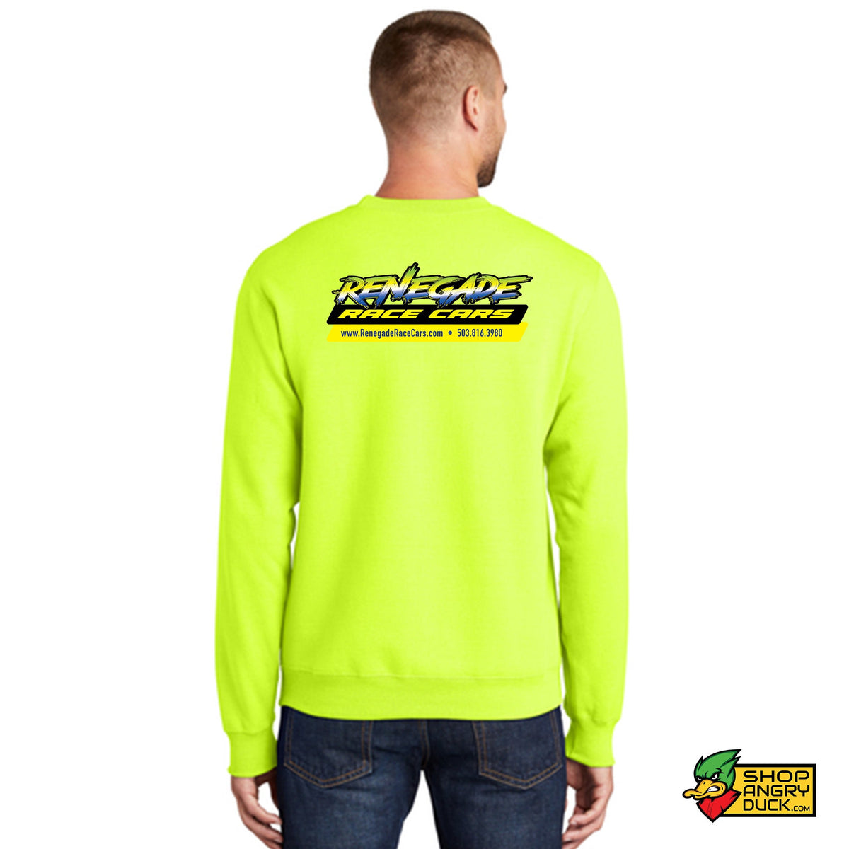 Renegade Race Cars Crewneck Sweatshirt – ShopAngryDuck.com