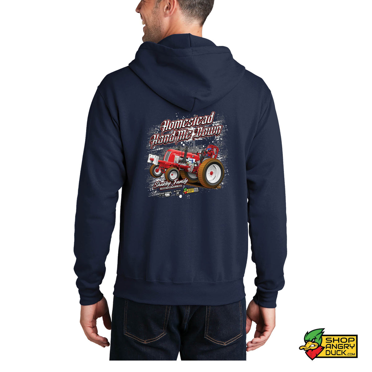 Homestead Hand Me Down Full Zip Hoodie – ShopAngryDuck.com